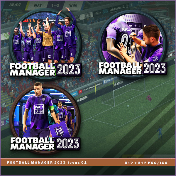 Football Manager 2023 icons by BrokenNoah on DeviantArt
