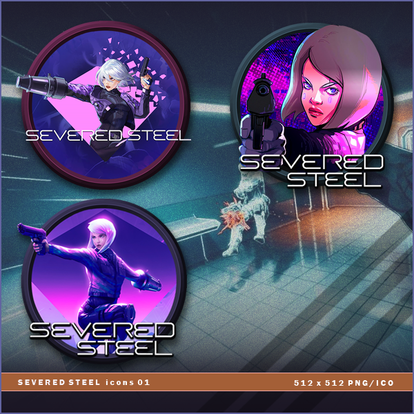 Severed Steel icons by BrokenNoah on DeviantArt