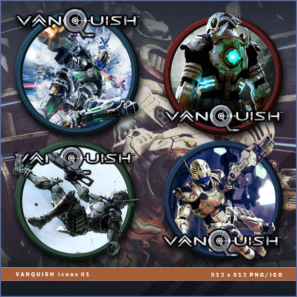 Vanquish icons by BrokenNoah on DeviantArt