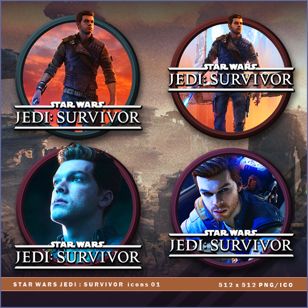 Star Wars Jedi: Survivor icons by BrokenNoah on DeviantArt