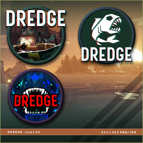 Dredge icons by BrokenNoah on DeviantArt