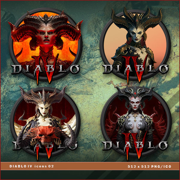 Diablo IV icons 02 by BrokenNoah on DeviantArt