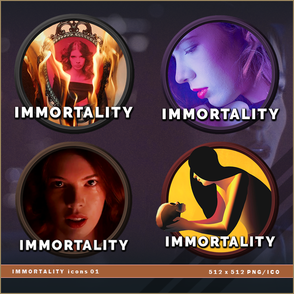 Immortality icons by BrokenNoah on DeviantArt