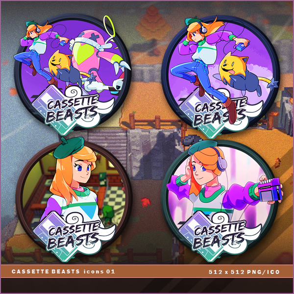 Cassette Beasts icons by BrokenNoah on DeviantArt