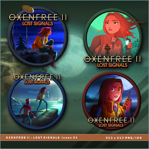 Oxenfree II: Lost Signals icons by BrokenNoah on DeviantArt