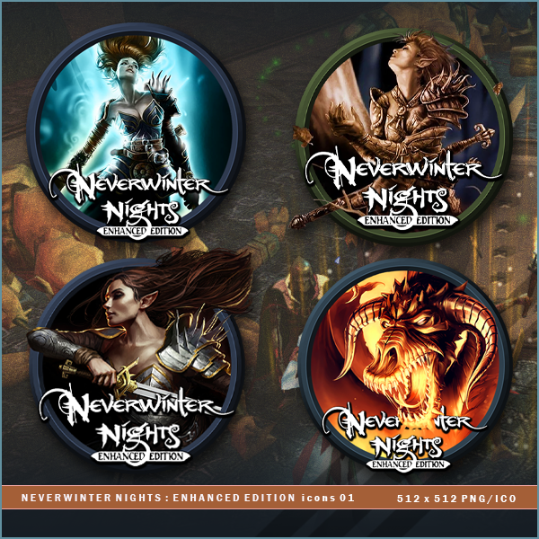 Neverwinter Nights: Enhanced Edition icons by BrokenNoah on DeviantArt