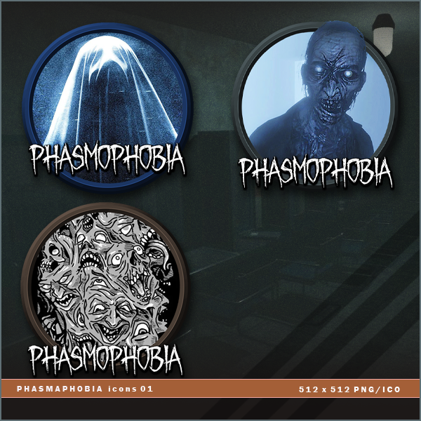 Phasmaphobia icons by BrokenNoah on DeviantArt