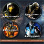 Mortal Kombat I icons by BrokenNoah on DeviantArt