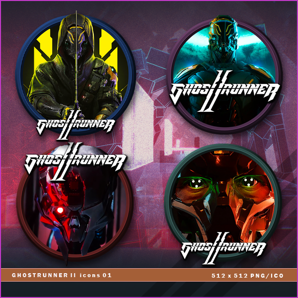 Ghostrunner II icons by BrokenNoah on DeviantArt