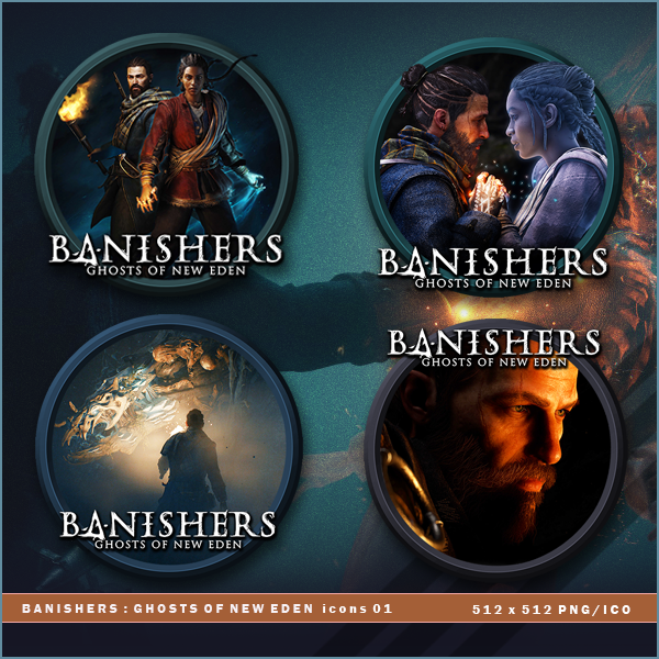 Banishers: Ghosts of New Eden icons by BrokenNoah on DeviantArt