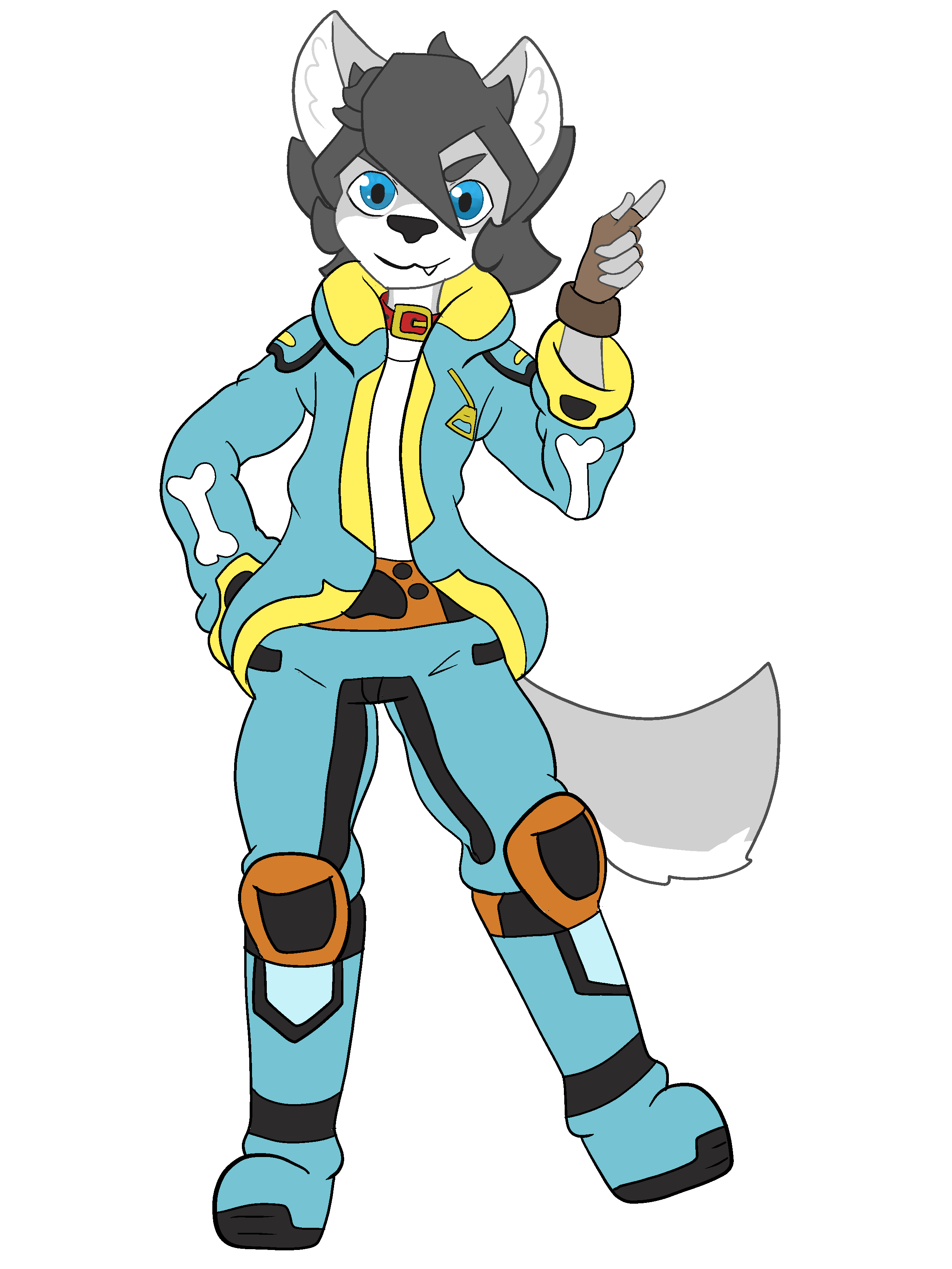 Chacocalo Rah'dala Wolf by FluffyExplorers on DeviantArt