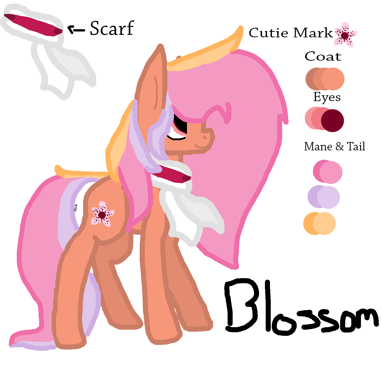 Blossom Reference by TripleSP on DeviantArt