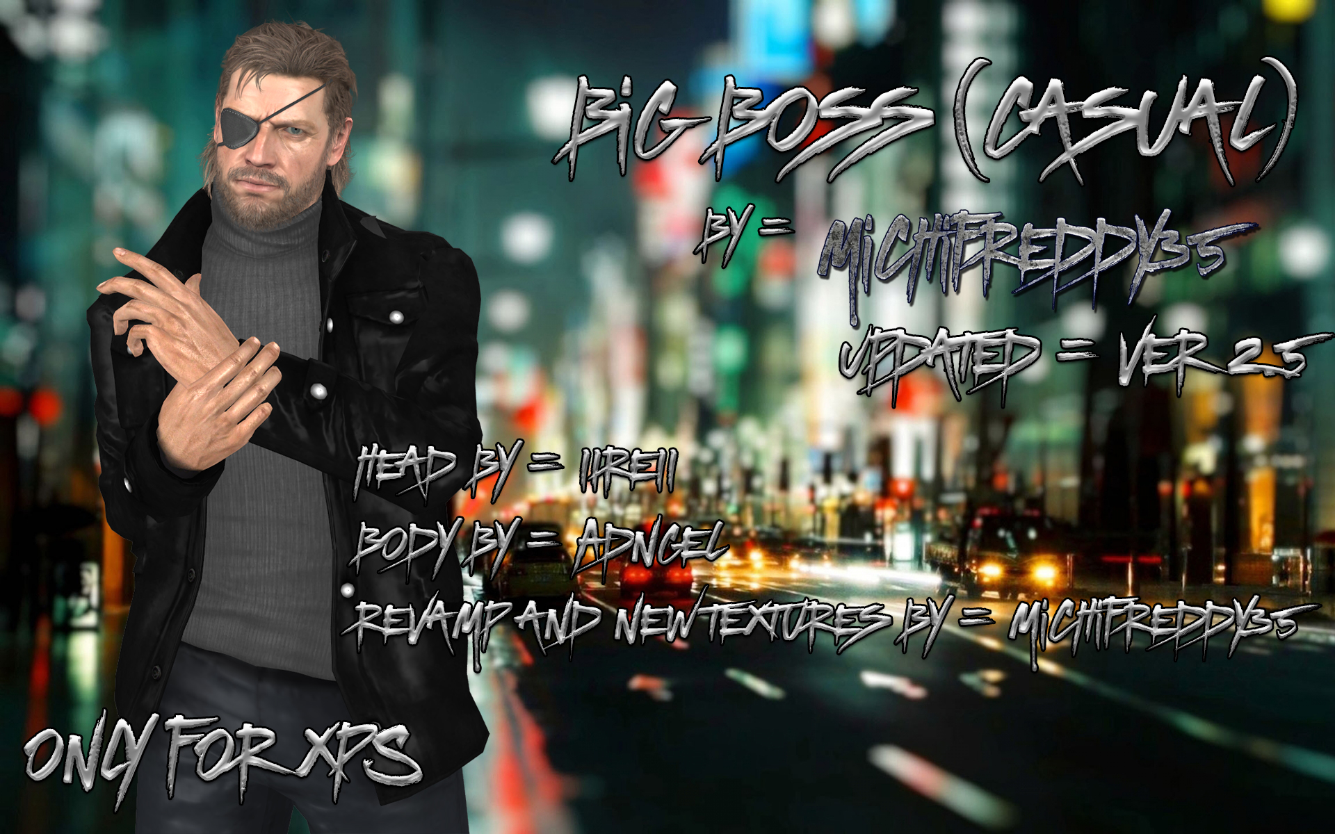 Big Boss Casual (MeshMod) by MichiFreddy35 on DeviantArt