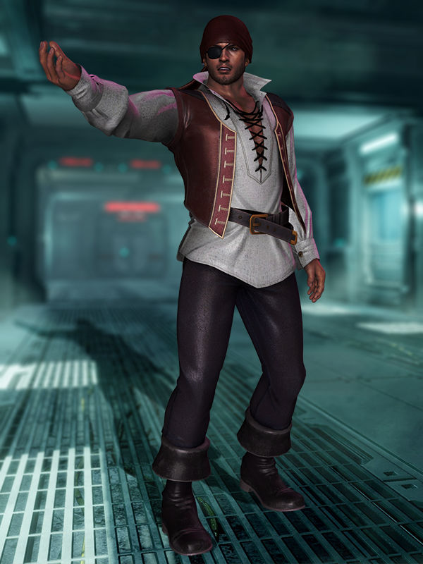 DOA6 - Diego (Pirates of the Seven Seas) by MichiFreddy35 on DeviantArt