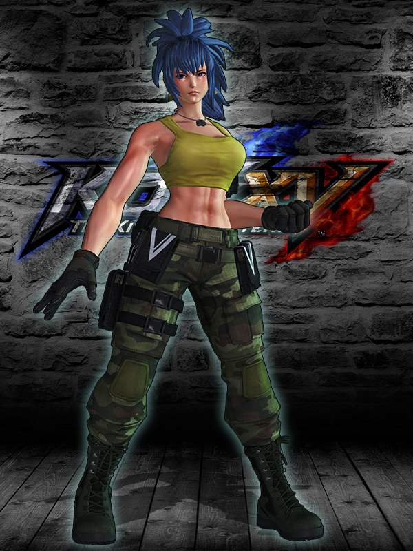 King Of Fighters XV - Leona Heidern by MichiFreddy35 on DeviantArt