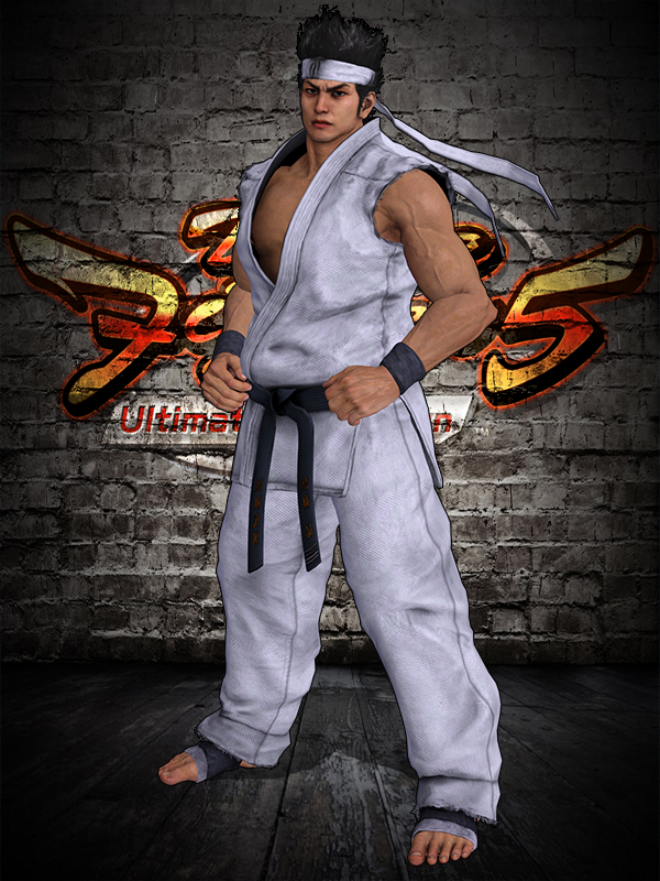 VF5US - Akira Yuki (Default) by MichiFreddy35 on DeviantArt