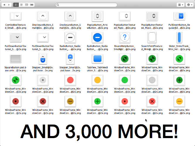 Mac OS X Yosemite Interface UI Extracted! by caiquearaujo on DeviantArt