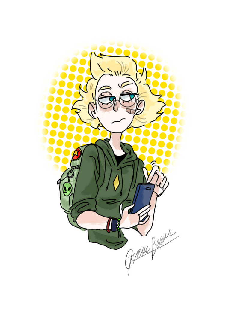 Human Peridot by GreenBeansArt on DeviantArt