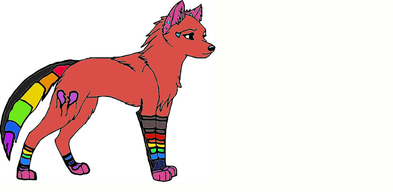 Gothic Rose The Bisexual Wolf by alpha-wolf3 on DeviantArt