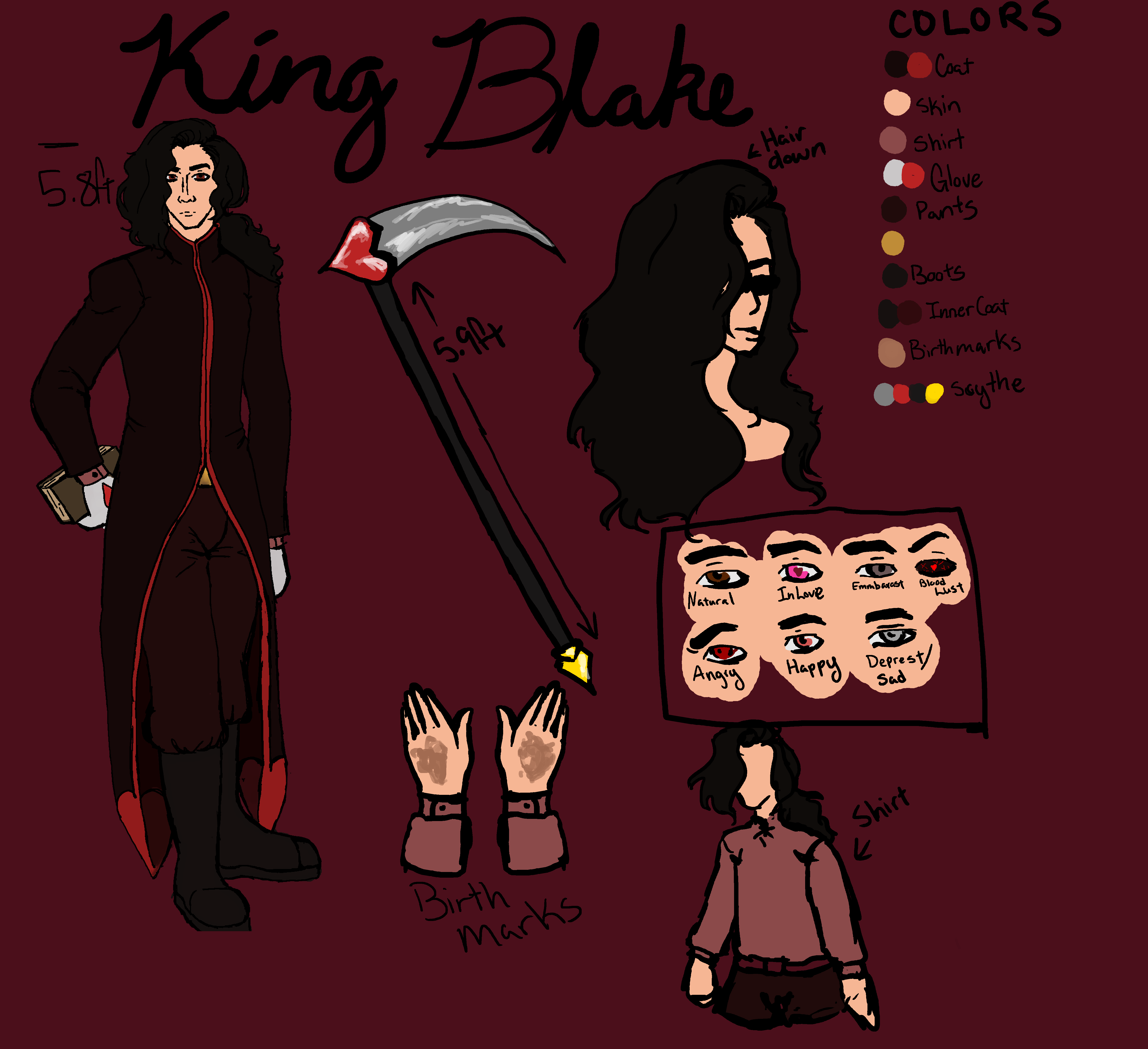 blake Herbert ref sheet by ariacandy2 on DeviantArt