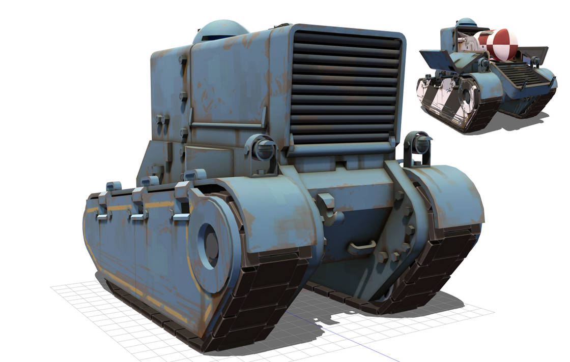 MMD - TF2 MVM tank (dl) by Tolgusdynamo22 on DeviantArt