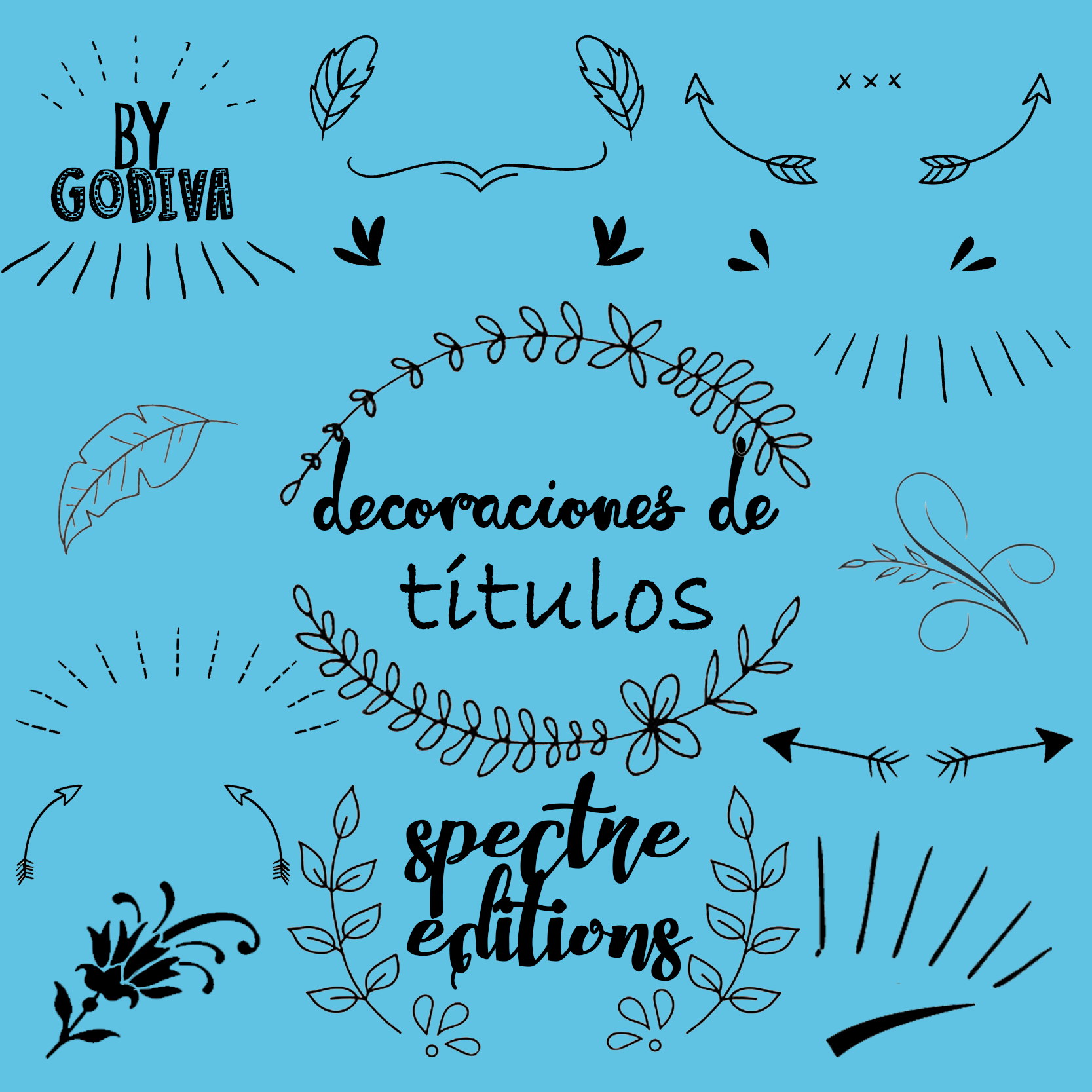 Decoraciones de Titulos by IsabellaLD on DeviantArt