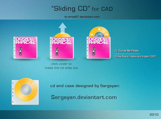 Sliding CD by emey87 on DeviantArt
