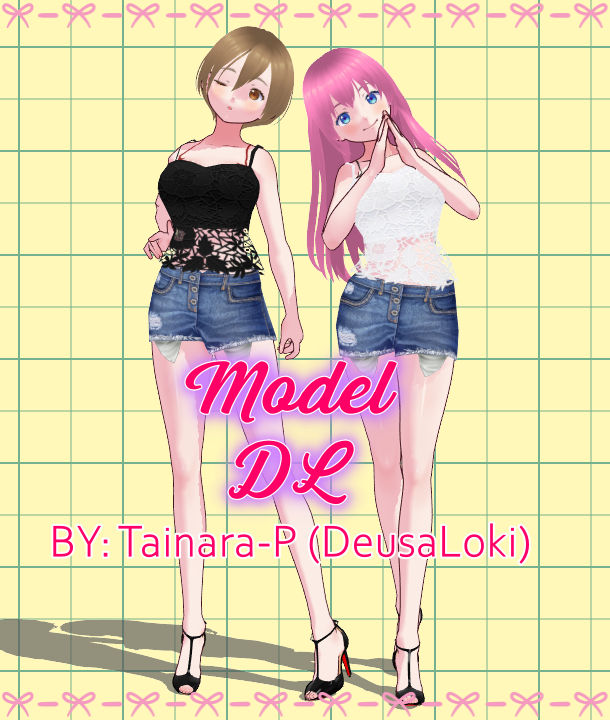 MMD - Meiko And Luka Megurine - Model DL!! by deusaloki on DeviantArt