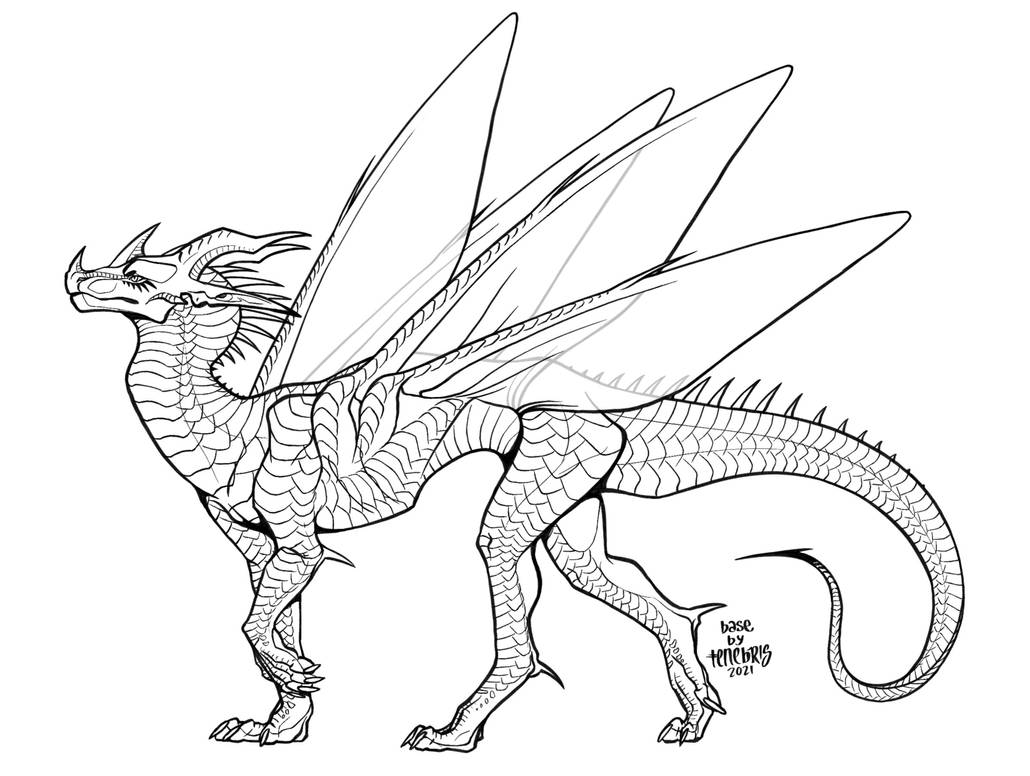 Hivewing Base (blank) ftu by LunrFoxer on DeviantArt