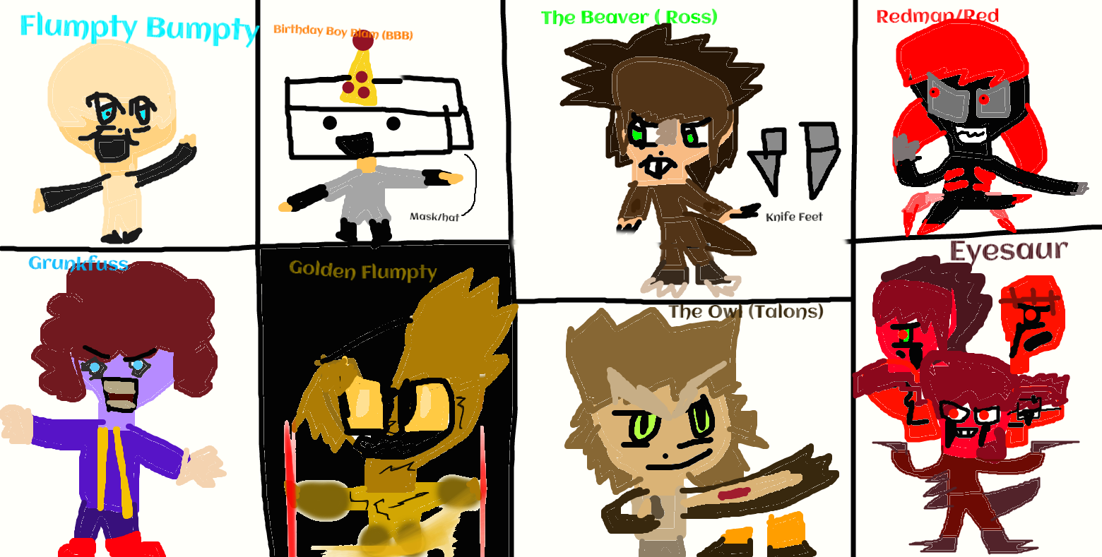 ONAF References by CyndietheCPlover32 on DeviantArt