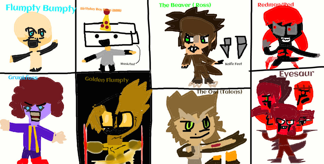 ONAF References by CyndietheCPlover32 on DeviantArt