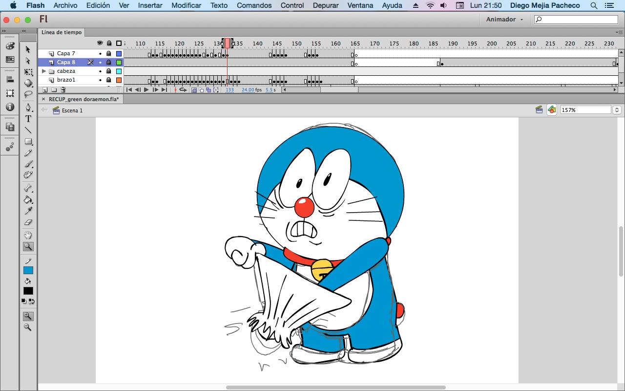 Green Doraemon by bendermejia on DeviantArt