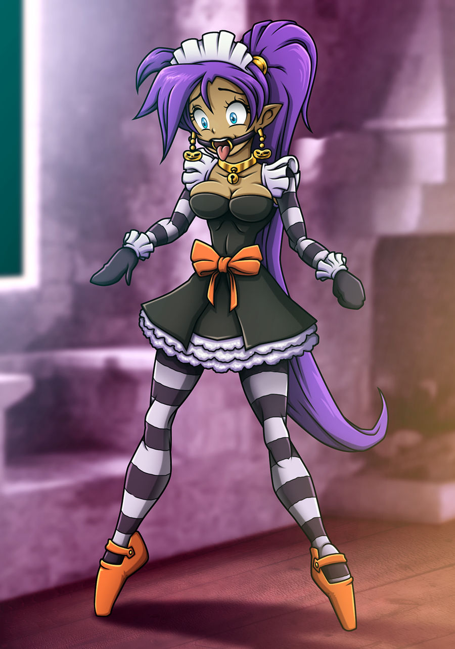 Spooky Maid Shantae by TF-Central on DeviantArt