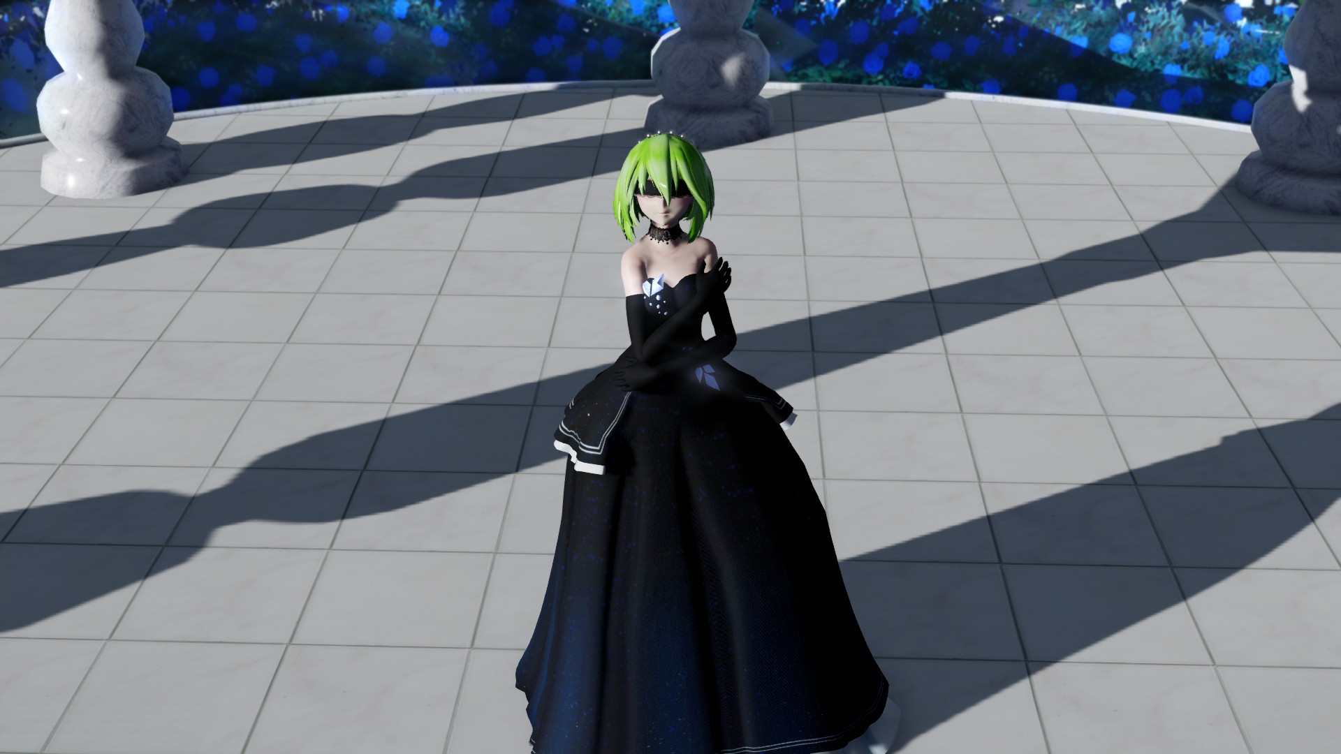 MMD Model - Emrald Night Dress by NovaHuit on DeviantArt