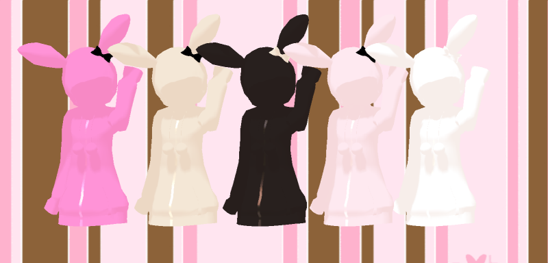 MMD DL:: Rabbit Hoodies by sapphire-and-ice on DeviantArt
