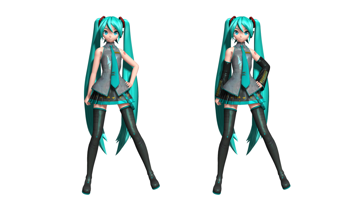 PDFT Default Miku Download (Old) by fabb0401 on DeviantArt