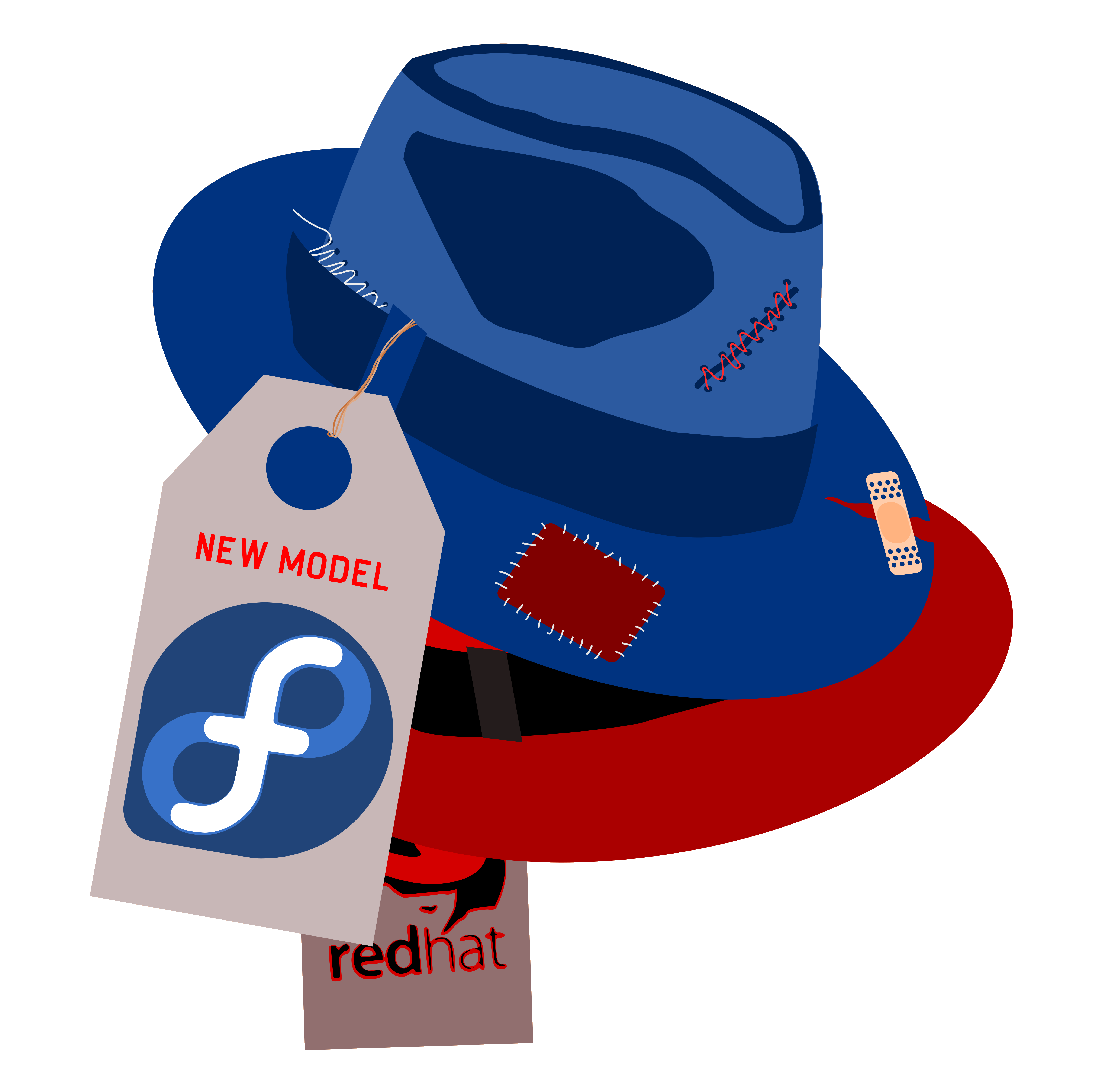 Provocation Redhat Fedora Vector by akdengi on DeviantArt