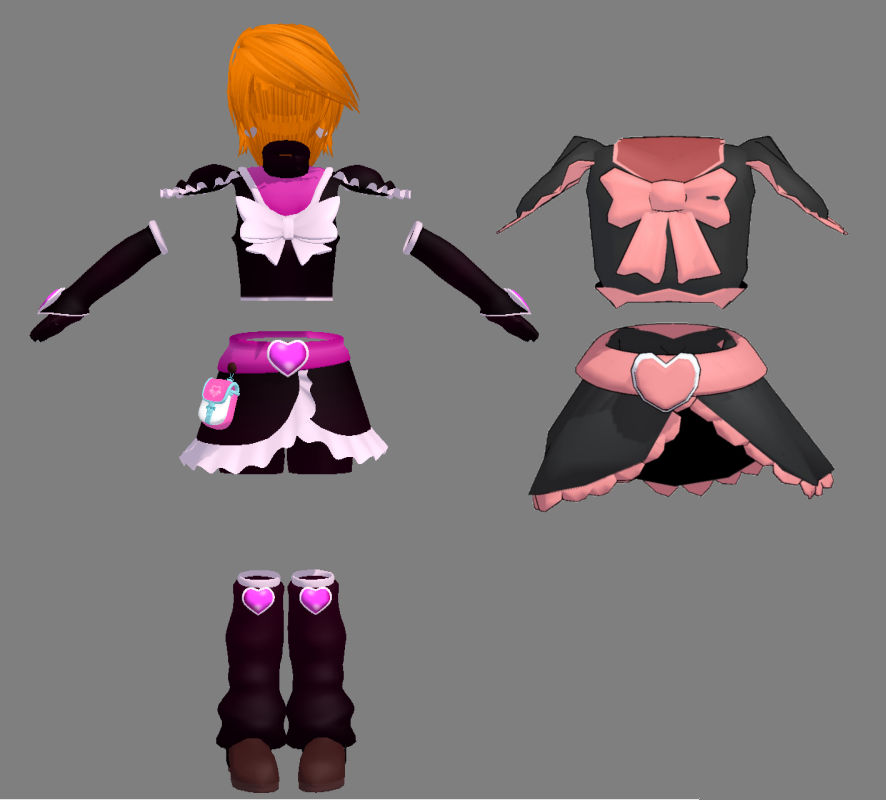 PreCure Cosplay Black Outfits by MMDxDespair on DeviantArt