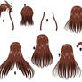 Long Hairstyles by MMDxDespair on DeviantArt