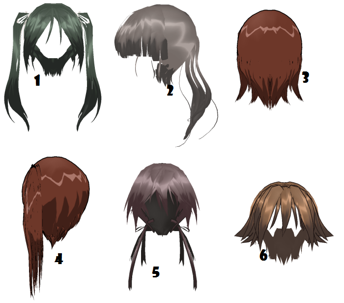Random Hair by MMDxDespair on DeviantArt