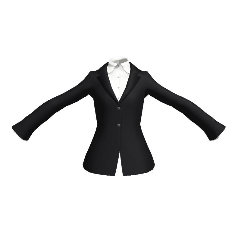 Suit Top by MMDxDespair on DeviantArt