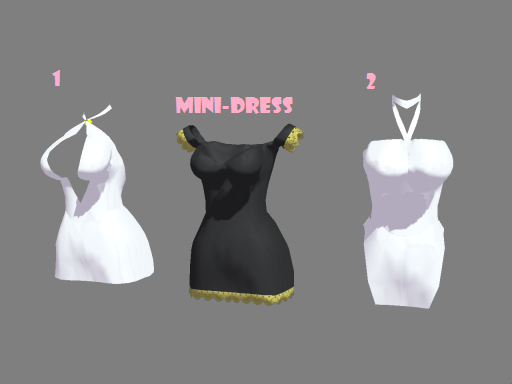 Stylish Mini dresses by MMDxDespair on DeviantArt