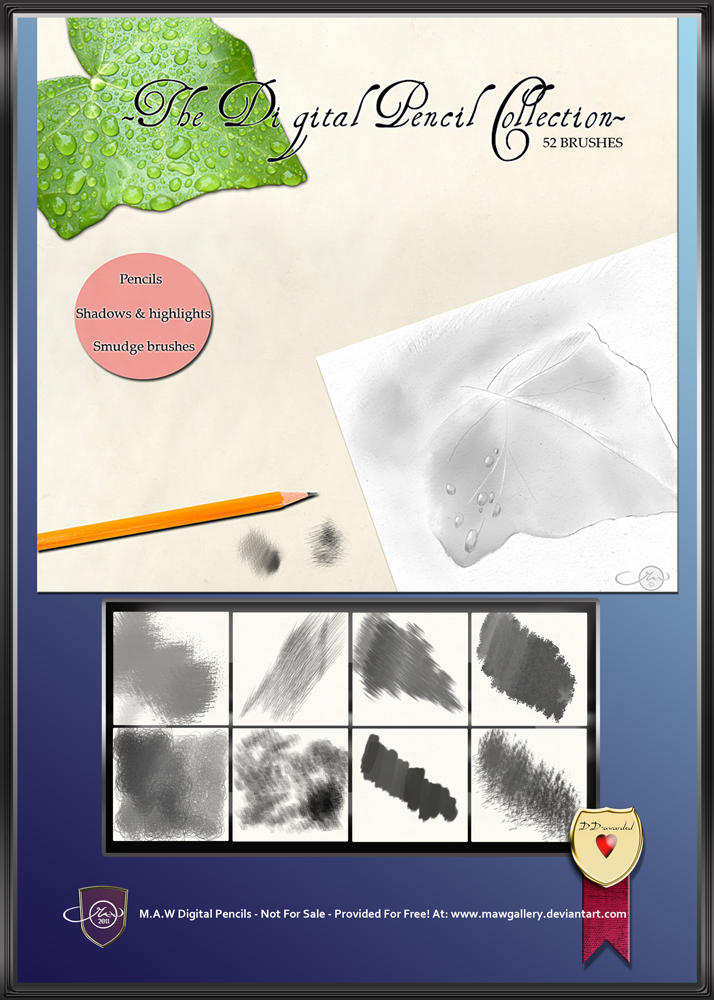 Digital Pencil Collection by mawgallery on DeviantArt