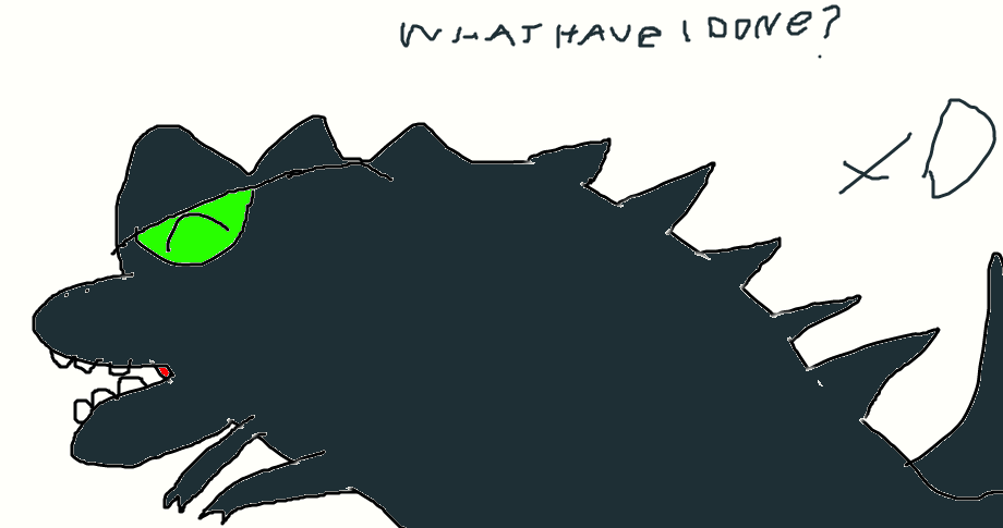 Happy Godzilla. by Akselmcundertem123 on DeviantArt