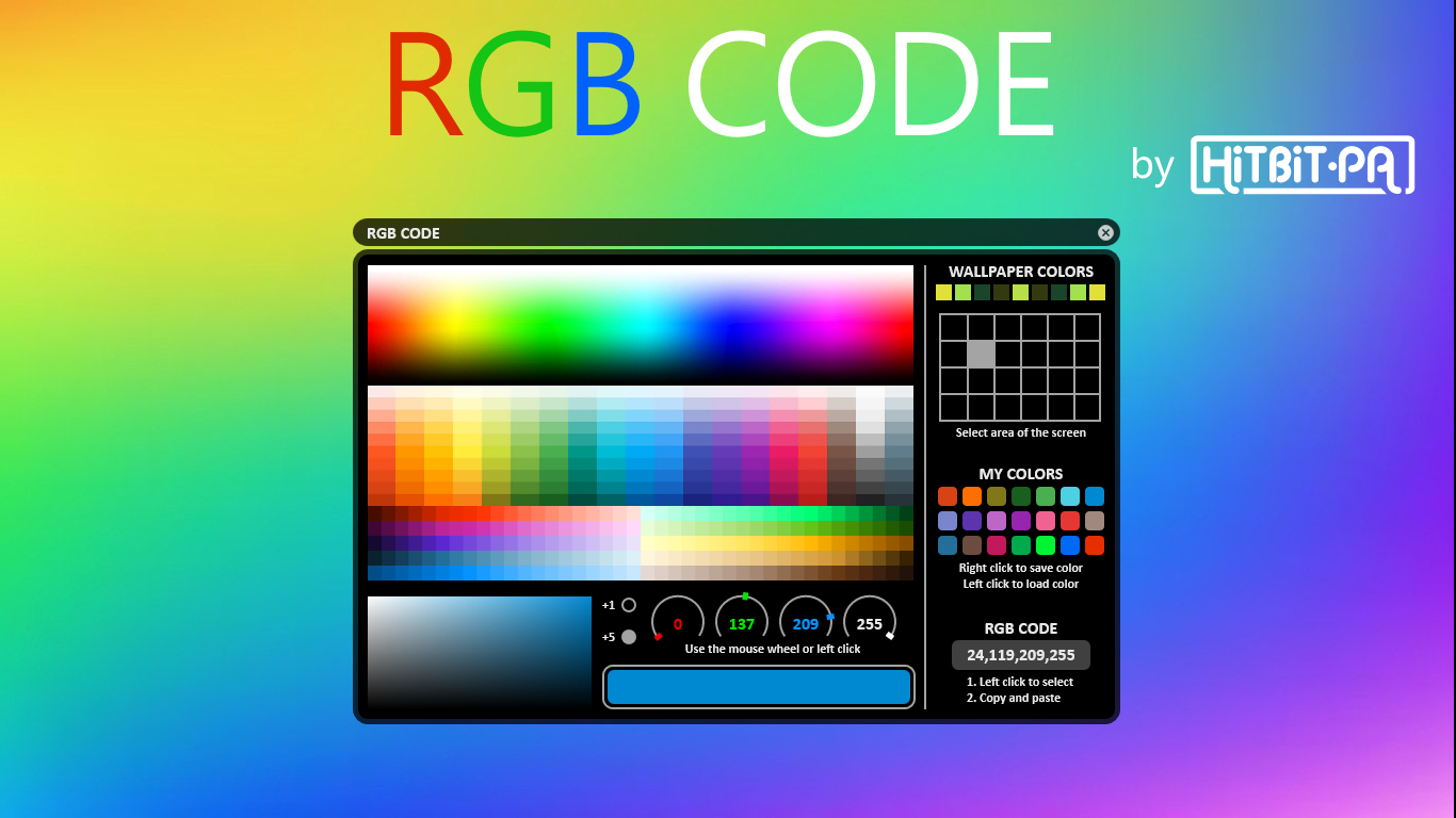 RGB Code by HiTBiT-PA on DeviantArt