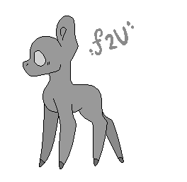 F2U Pixel Pony Base by trigger-bolt on DeviantArt