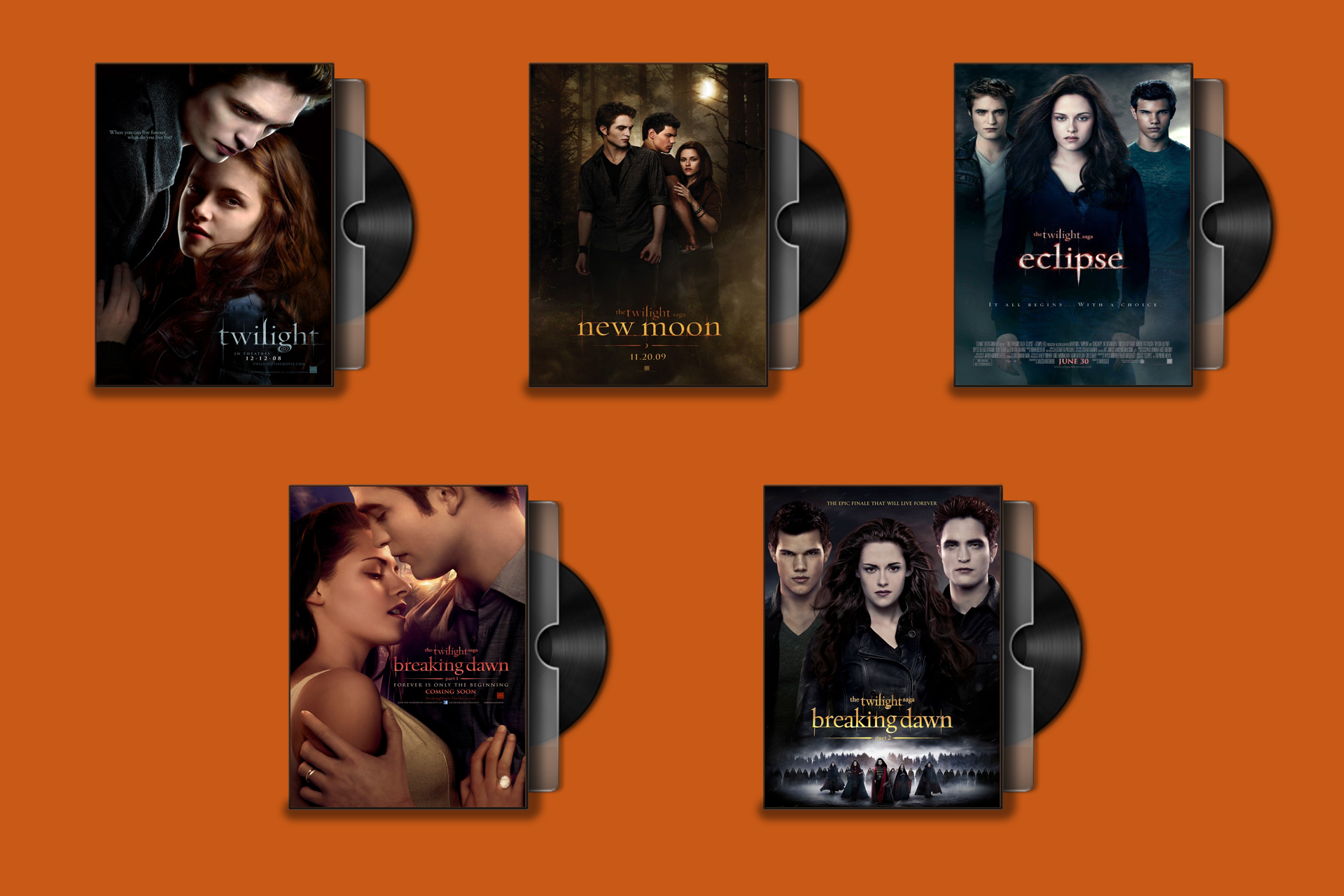 Twilight collection Folder icons by prestigee on DeviantArt