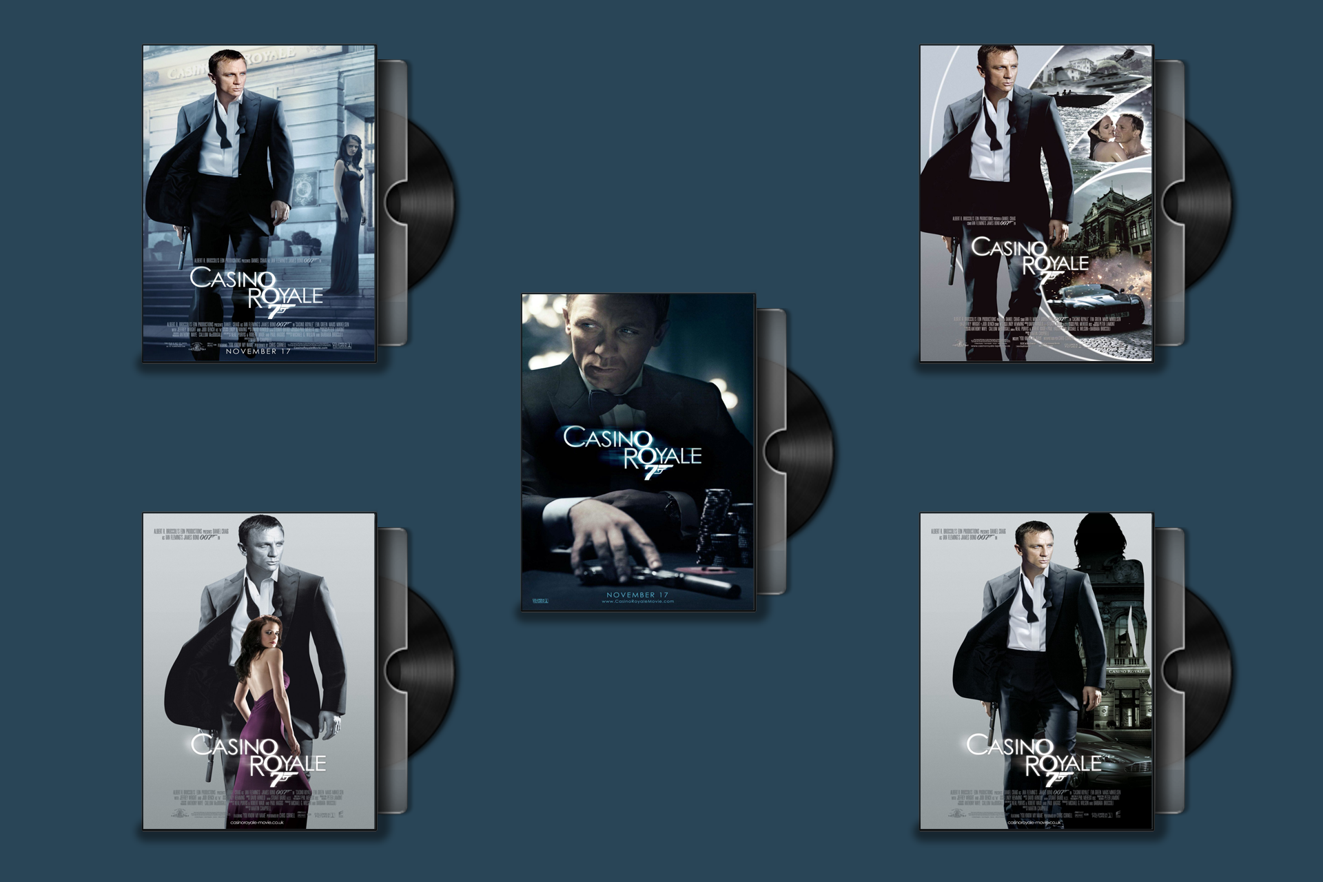 Casino Royale (james bond 007) Folder Icons by prestigee on DeviantArt