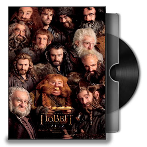 The Hobbit An Unexpected Journey Folder Icon ver1 by prestigee on ...