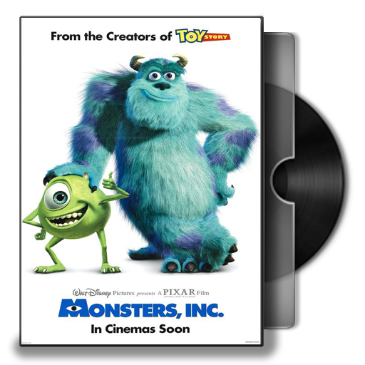 Monsters,Inc. Folder Icon by prestigee on DeviantArt